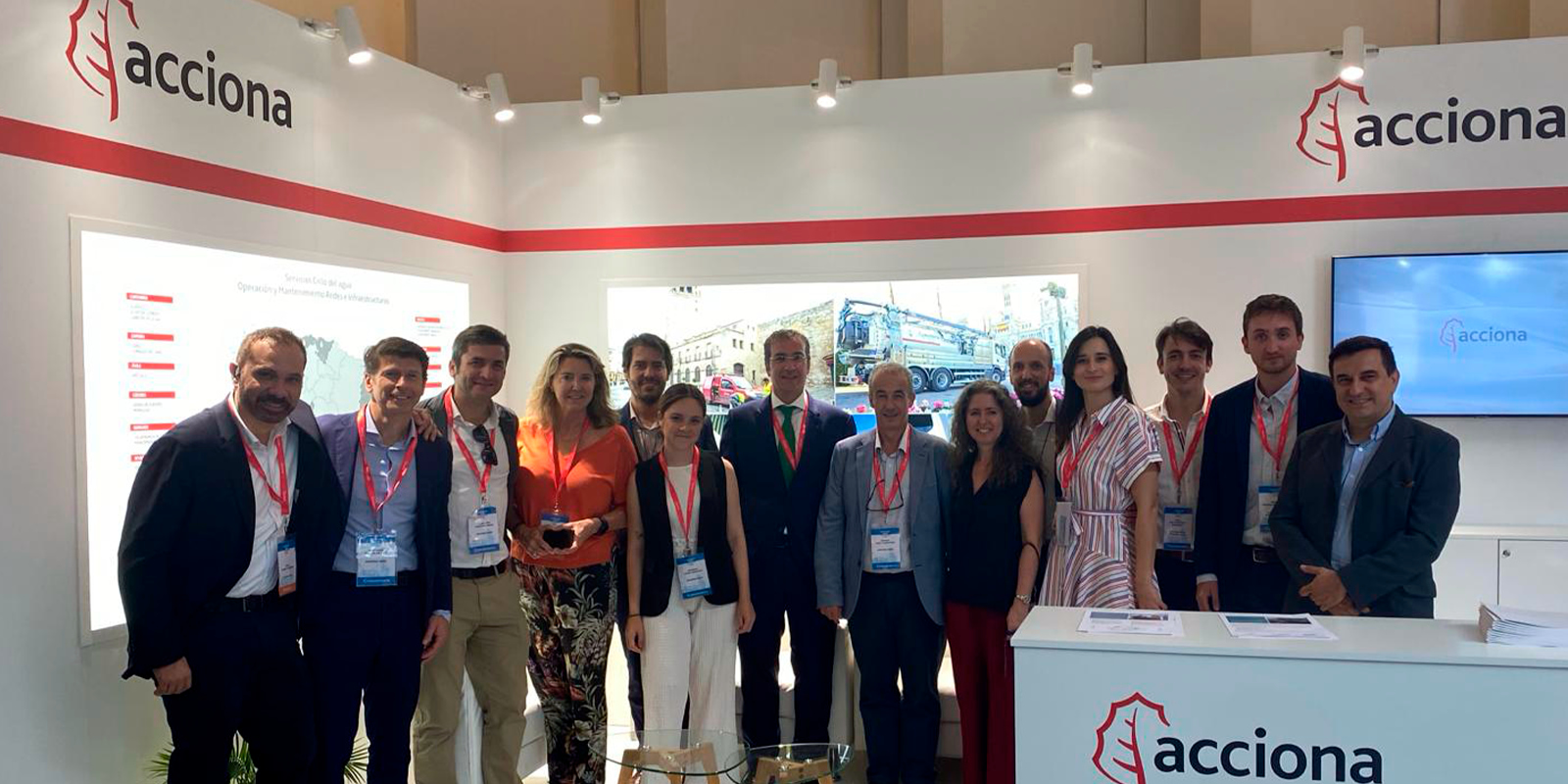 ACCIONA presenta en AEAS sus tecnologías para la gestión sostenible del ... ACCIONA presenta en AEAS sus tecnologías para la gestión sostenible del ...