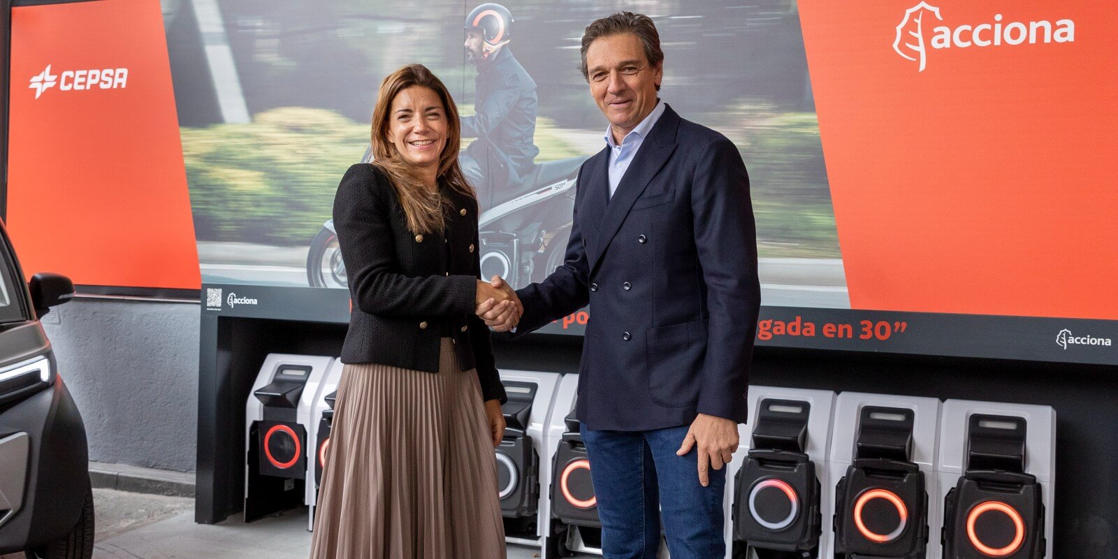 ACCIONA & Cepsa partner to promote sustainable mobility with a battery ...