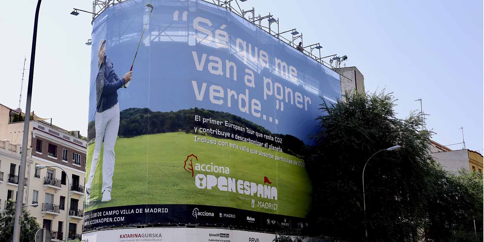 ACCIONA, title sponsor for Spain’s first golf Open with positive impact