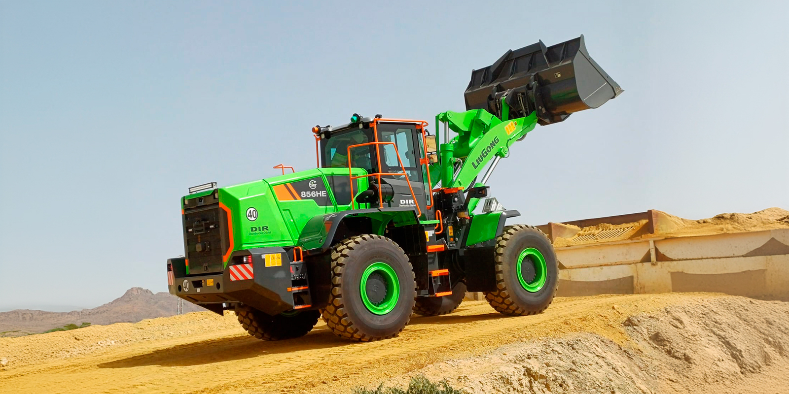 ACCIONA, spain's first company to use a 100% electric wheel loader on ...