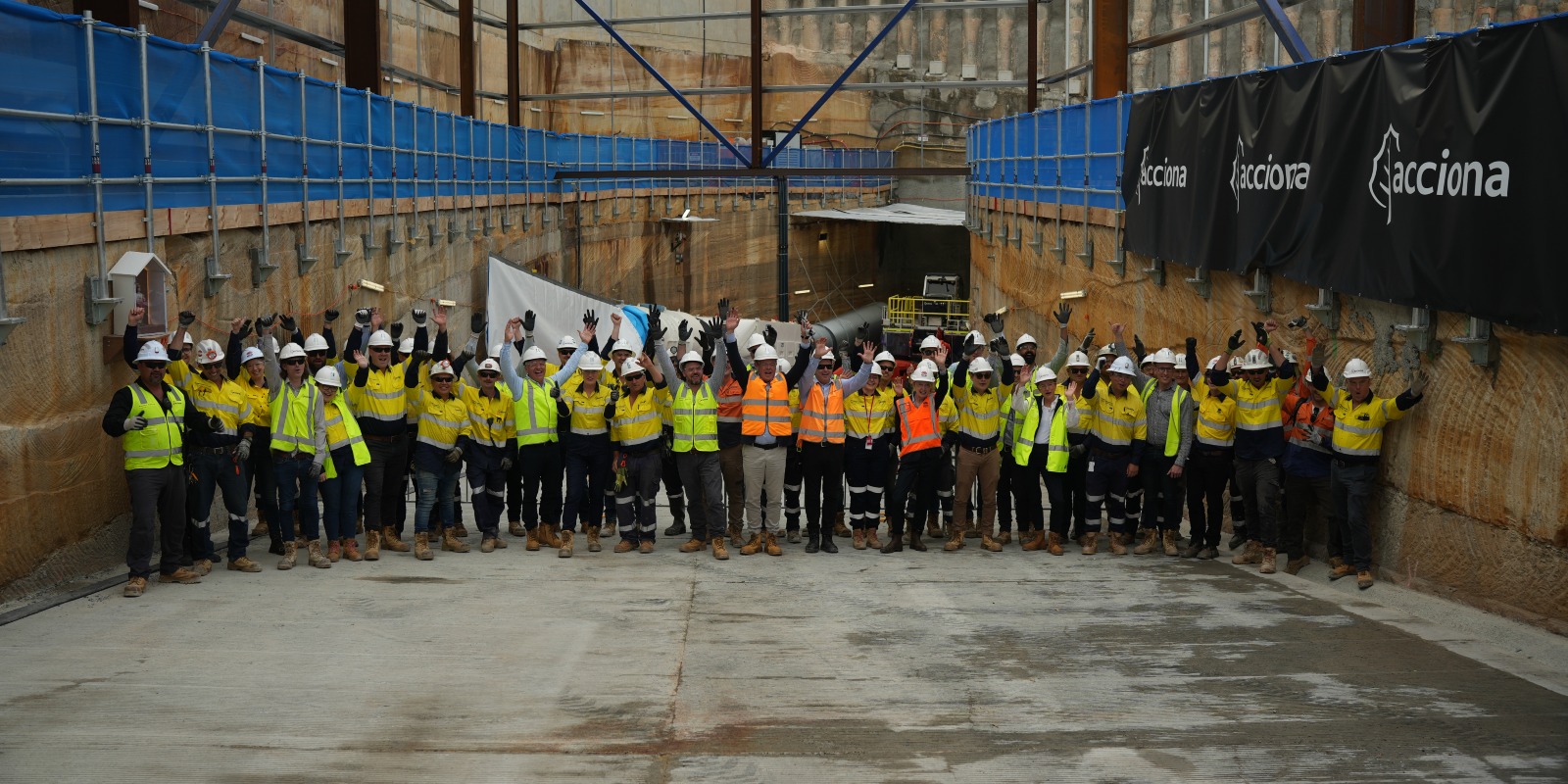 ACCIONA begins excavation of the Sydney Western Harbour Tunnel Stage 2