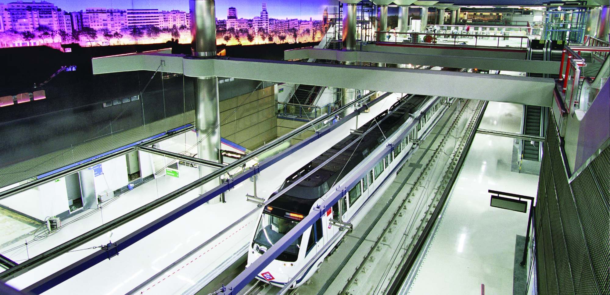 Madrid Metro Line 8: Mar de Cristal - Nuevos Ministerios | ACCIONA ...