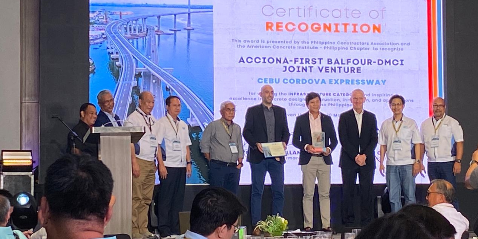 ACCIONA, awarded for the quality and sustainability of the concrete ...