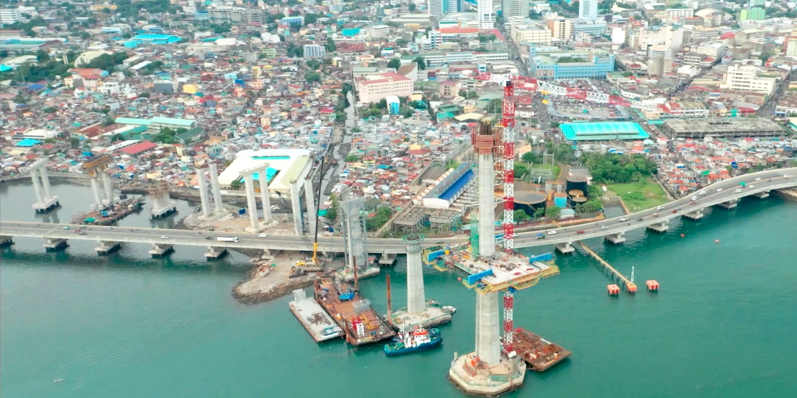 The Cebu Bridge, being constructed by ACCIONA in the Philippines, now ...