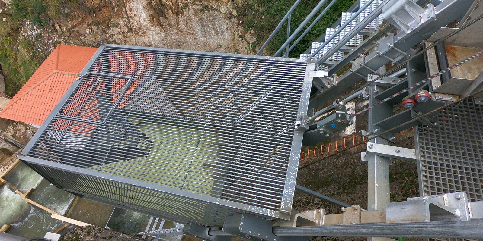 ACCIONA restores river nansa salmon habitat with a fish elevator